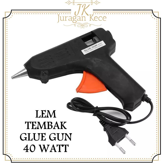 Jual Glue Gun Alat Lem Tembak 40W Hot Melt Pistol Panas Perekat ...