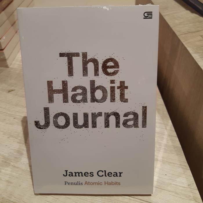 Jual Buku The Habit Journal By James Clear Penulis Atomic Habits ...