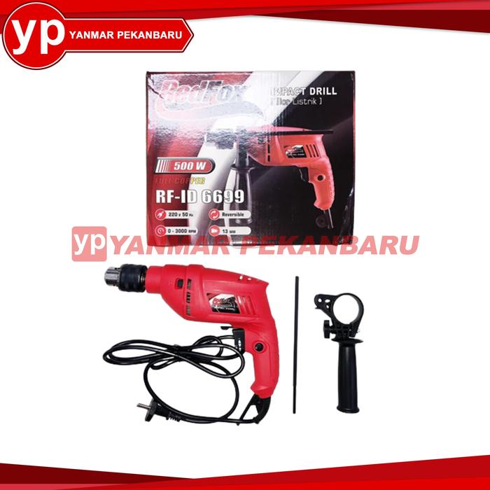 Jual MESIN BOR TANGAN BETON / IMPACT DRILL 13 MM RF-ID 6699 REDFOX - Kota Pekanbaru - yanmarindo ...