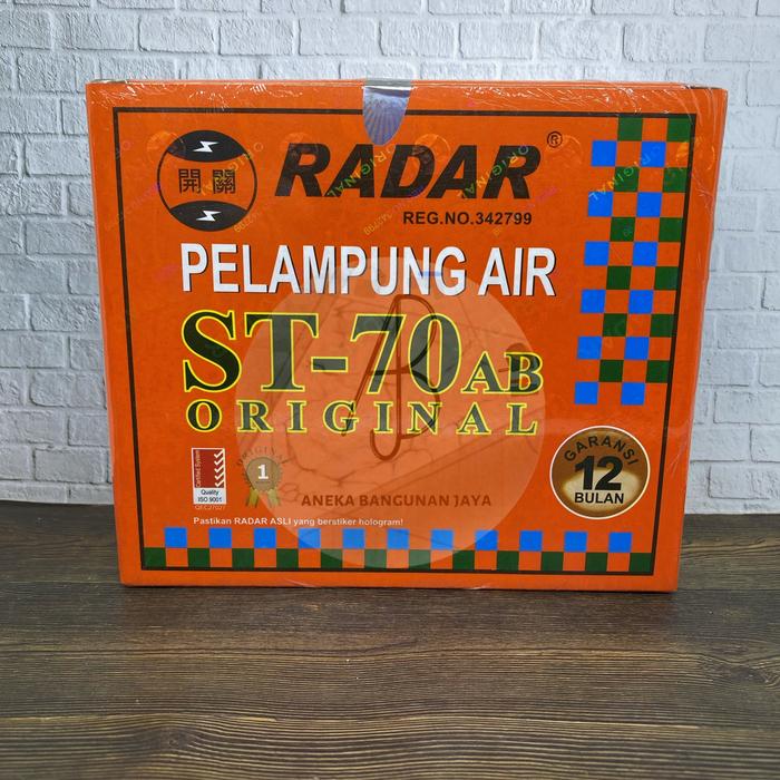 Jual Radar Plampung Air Otomatis / Radar ST-70AB ORANGE - Jakarta Barat ...