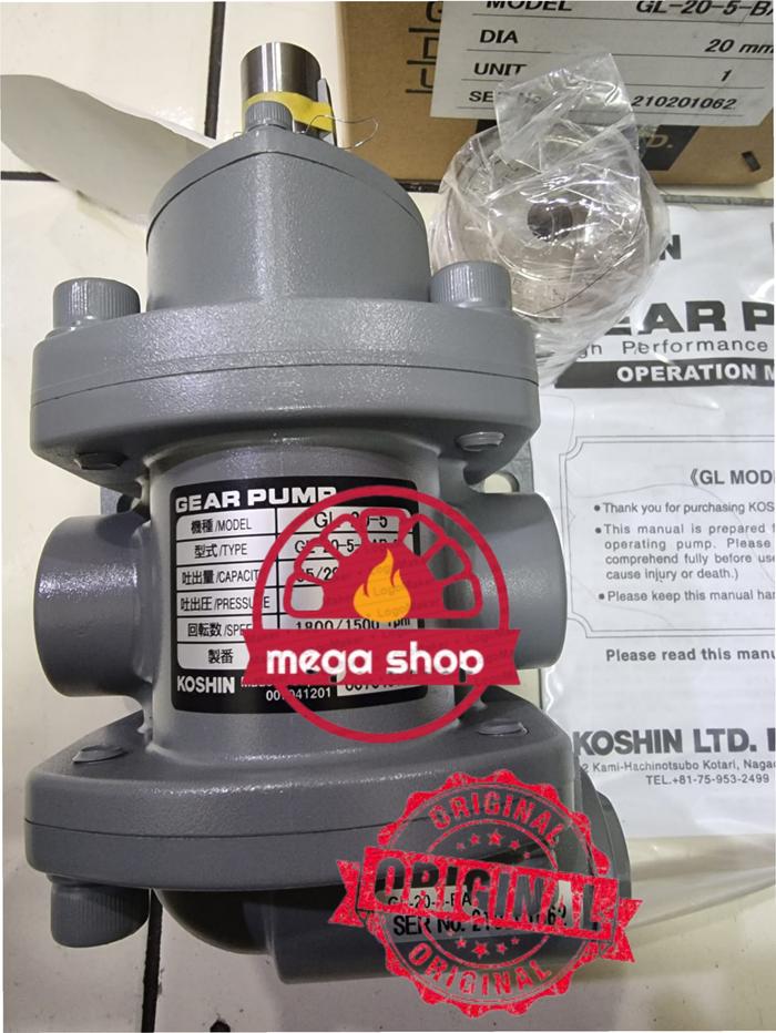 Jual Gear Pump KOSHIN Model GL 13-5 Pompa Solar / Pompa Oli made in Japan - Jakarta Pusat - Mega ...