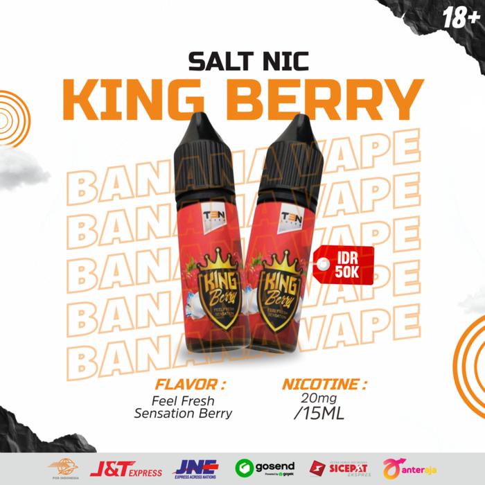 Jual LIQUID KING BERRY SALTNIC 15ML By TEN JUICE - Kab. Bantul - Banana ...