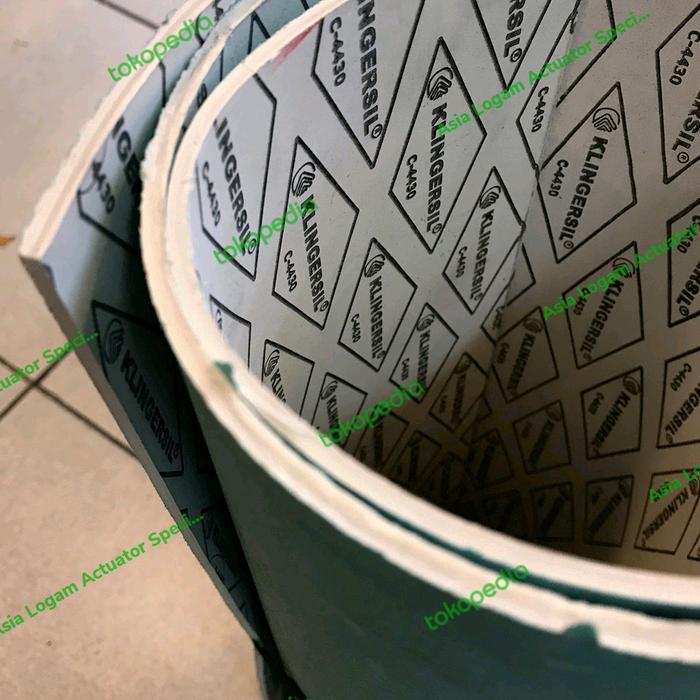 Jual gasket lembaran klingersil original C4430 packing sheet C-4430 klinger - 0,5mm - Jakarta ...