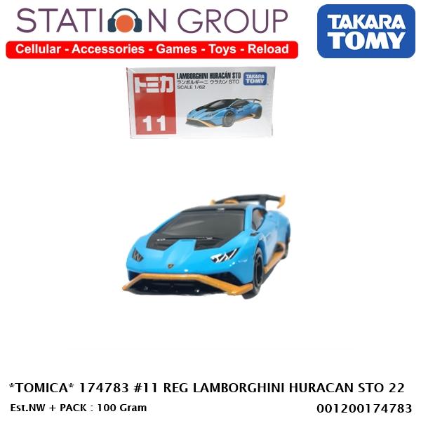 Jual TOMICA 174783 #11 REGULAR LAMBORGHINI HURACAN STO 22 - DIECAST ...