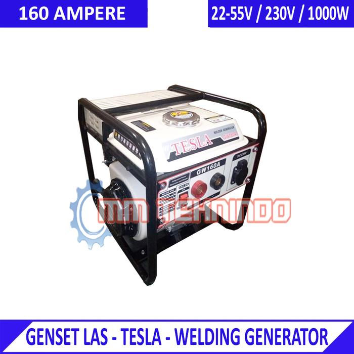 Jual GENSET LAS - 160 AMPERE - GW160A - WELDING GENERATOR - TESLA ...