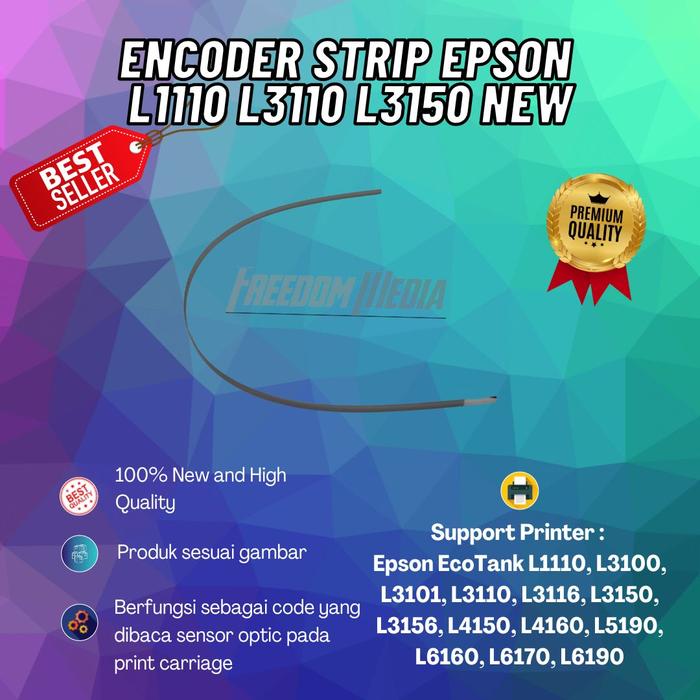 Jual Encoder Panjang Epson Pita Strip L1110 L1210 Timing Line L3110 ...