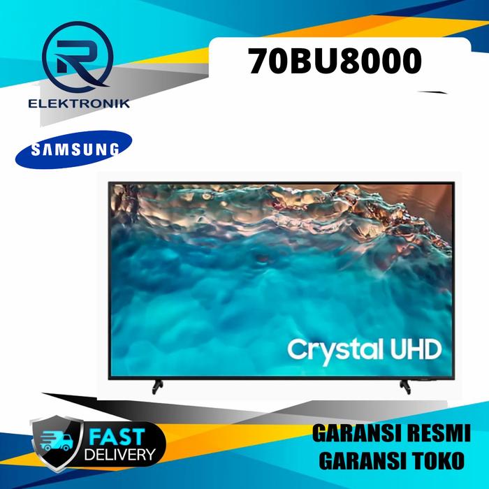 Jual Smart TV Samsung UA70BU8000K Crystal 4K UHD 70 Inch 70BU8000 ...