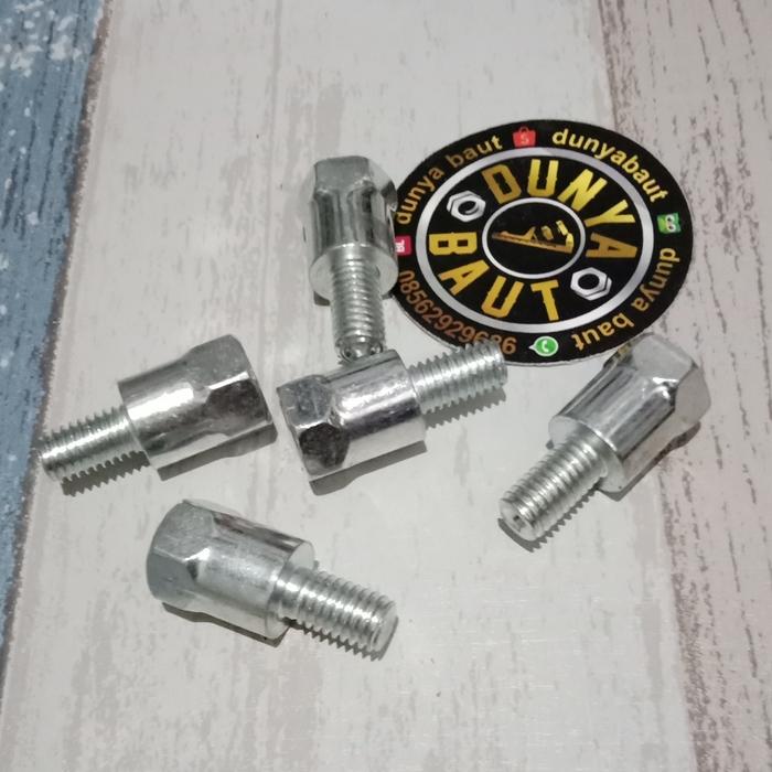 Jual 1167- baut spion 8 kiri x 10 kanan, Sambungan spion Supra kanan ...