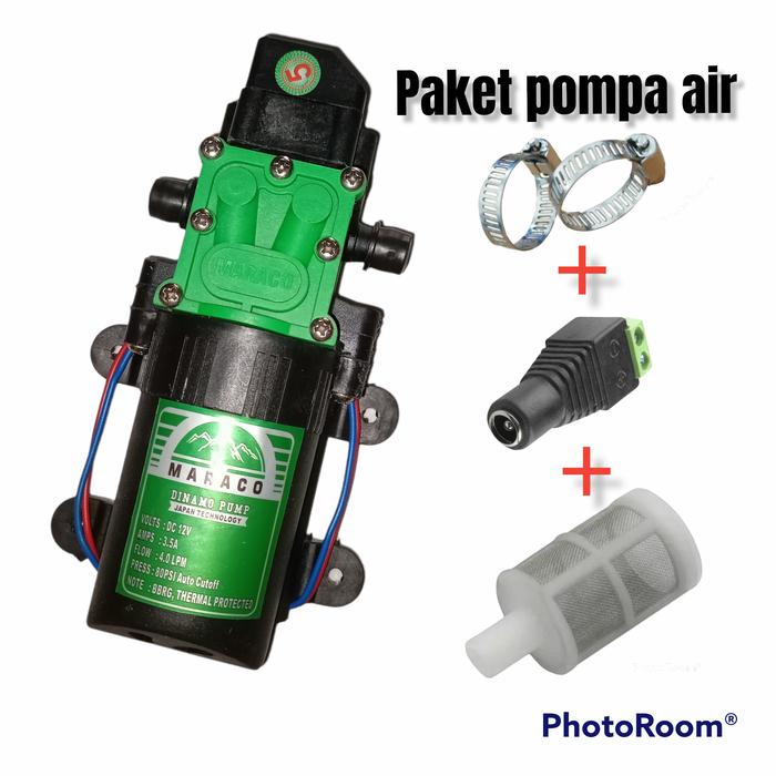Jual dinamo pompa air dc 12v sprayer steam cuci mobil AC dll - Kab ...