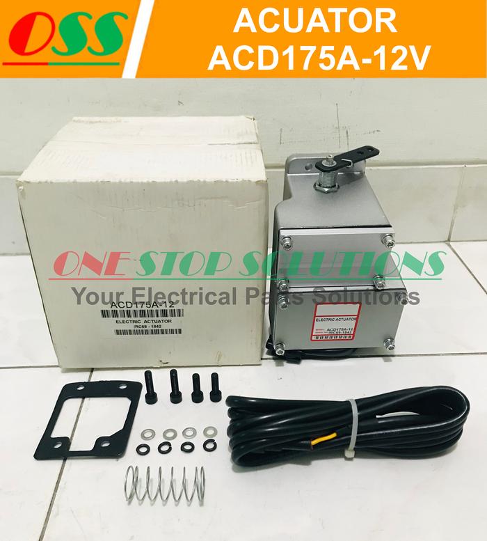 Jual ACUATOR GOVERNORS ACTUATOR ACD175A-12V ACD 175A 12V OEM ...
