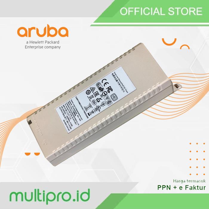 Promo Aruba Adaptor PoE AFGE 1P GE 802.3af 15.4W Midspan R6P68A Cicil 0 ...