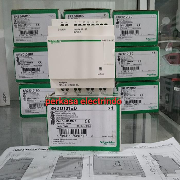 Promo SCHNEIDER ZELIO SMART RELAY SR2 D101BD 24V DC - Jakarta Pusat ...