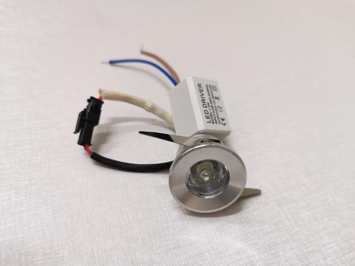 Jual Lampu led down light 1 watt - 3 watt - Downlight jari, Putih ...