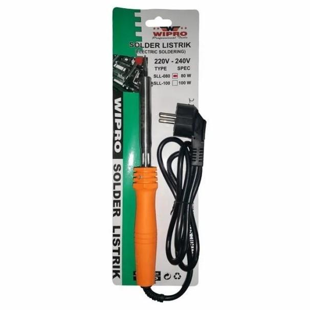Jual WIPRO ALAT SOLDER LISTRIK LURUS ELECTRIC SOLDERING 80W SLL-080 SLL ...