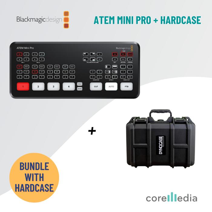 Promo Blackmagic Design ATEM Mini Pro HDMI Live Stream Switcher - ATEM ...