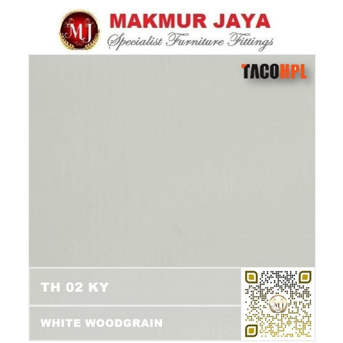 Jual HPL TACO TH 02 KY WHITE WOODGRAIN I WOODGRAIN - Kota Tangerang Selatan - TOKO MAKMUR JAYA ...