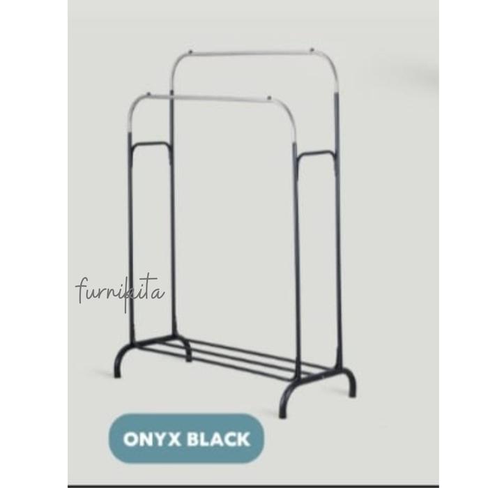 Jual RAK GANTUNGAN BAJU STAND HANGER STAINLESS STEEL CASTOK KOREA ...