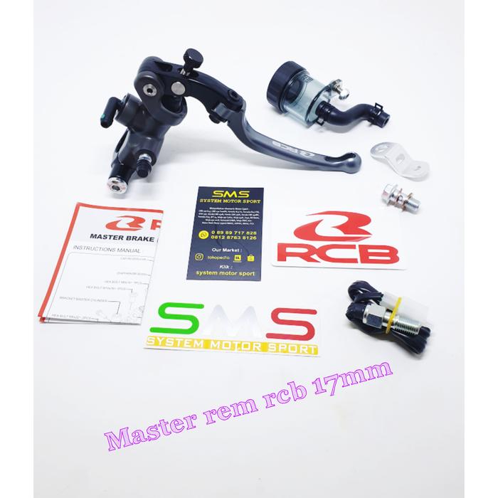 Jual Master rem Rcb 17mm Titanium untuk Double kaliper - Jakarta Barat ...
