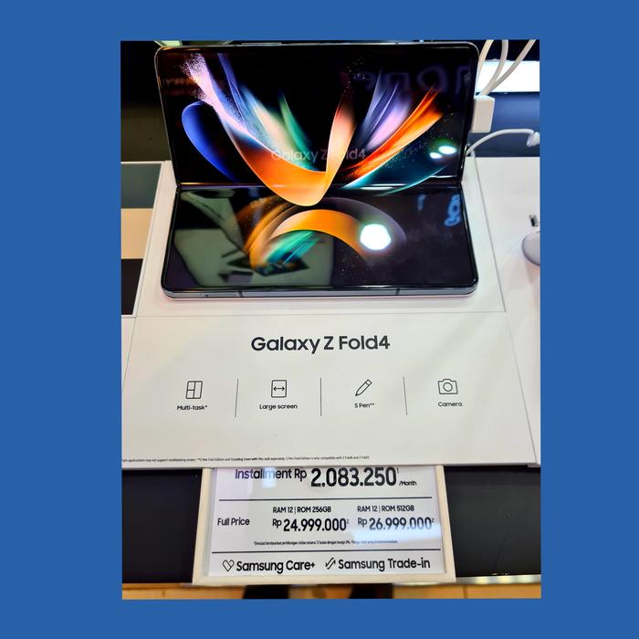 Jual samsung galaxy z fold 4 256 Gb - Kota Tangerang - Samsung Store Tangcity Mall | Tokopedia