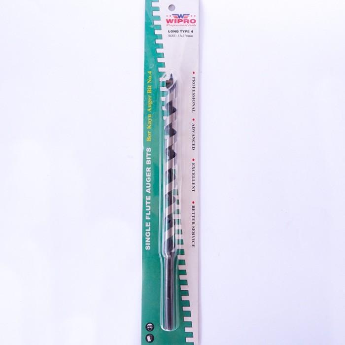 Jual WIPRO MATA BOR KAYU AUGER BIT PANJANG NO 4 16MM 5/8" X 290 (LONG ...