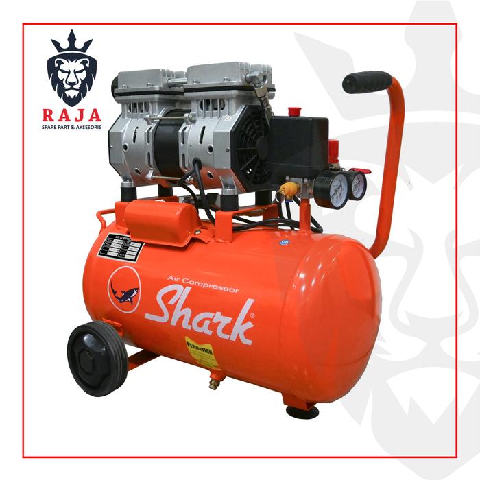 Jual Kompresor angin Shark Oilless type OV-1025 2P, 1hp portable ...