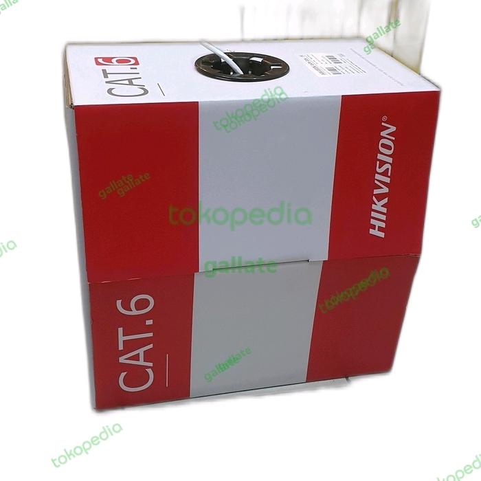 Jual KABEL CAT6 HIKVISION 300M KABEL LAN CAT 6 HIKVISION - Jakarta ...