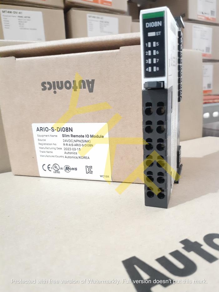 Jual SLIM REMOTE I/O DIGITAL INPUT MODULAR AUTONICS ARIO-S-DI08N - Kota ...