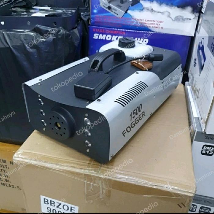 Jual Mesin Smoke Mesin fogging Mesin Asap 1500w 1500watt tembak jauh ...