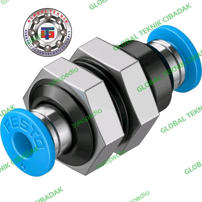 Jual FESTO QSS-4 PUSH IN BULKHEAD CONNECTOR FITTING BPU 4 MM 153157 - Kab. Tangerang - GLOBAL ...