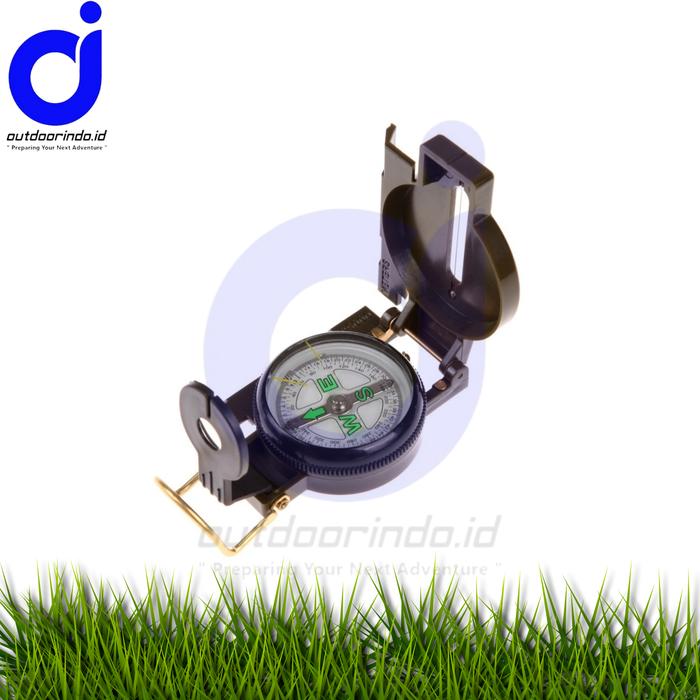 Jual 000446 - Kompas Militer Portable Lipat Metal lensatic compass ...