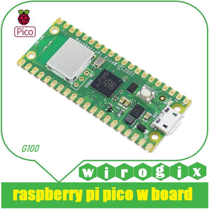 Jual Raspberry Pi PICO W Board - A - Kab. Bandung - wirogix | Tokopedia