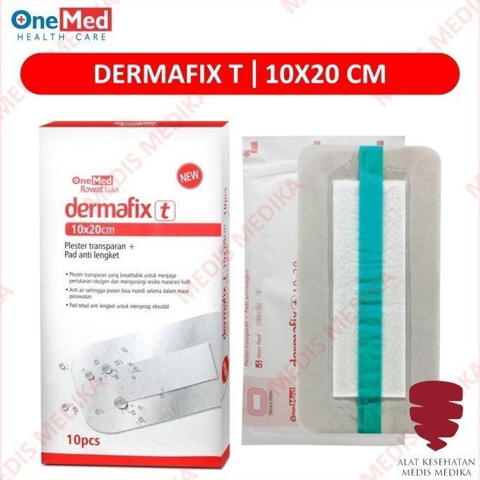 Jual Dermafix T 10 X 20cm Peralatan P3K Plester Luka Anti Air Onemed ...