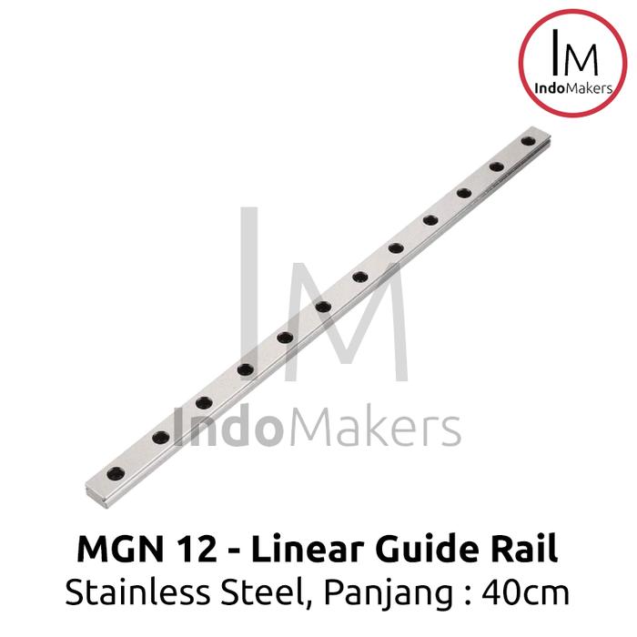 Jual MGN12 / MGN 12 Linear Guide / Rel Linear CNC / Stainless Steel ...