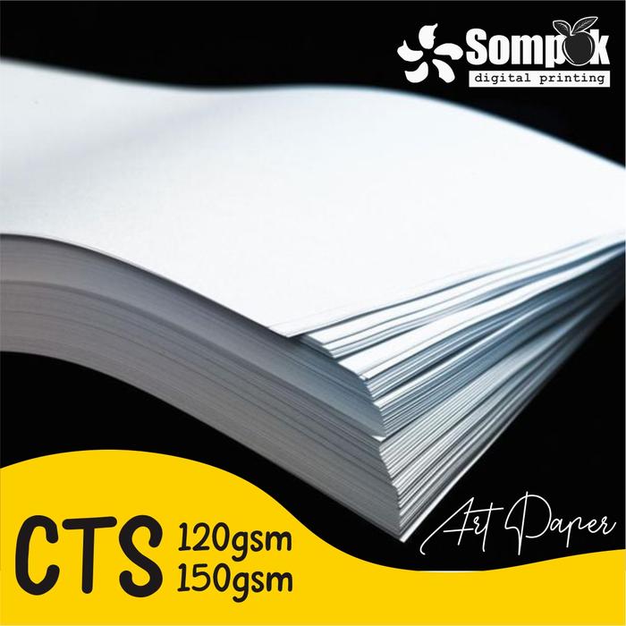 Jual Cetak A3+ FullColor Kertas Art Paper / CTS 150gsm & 120gsm - CTS ...