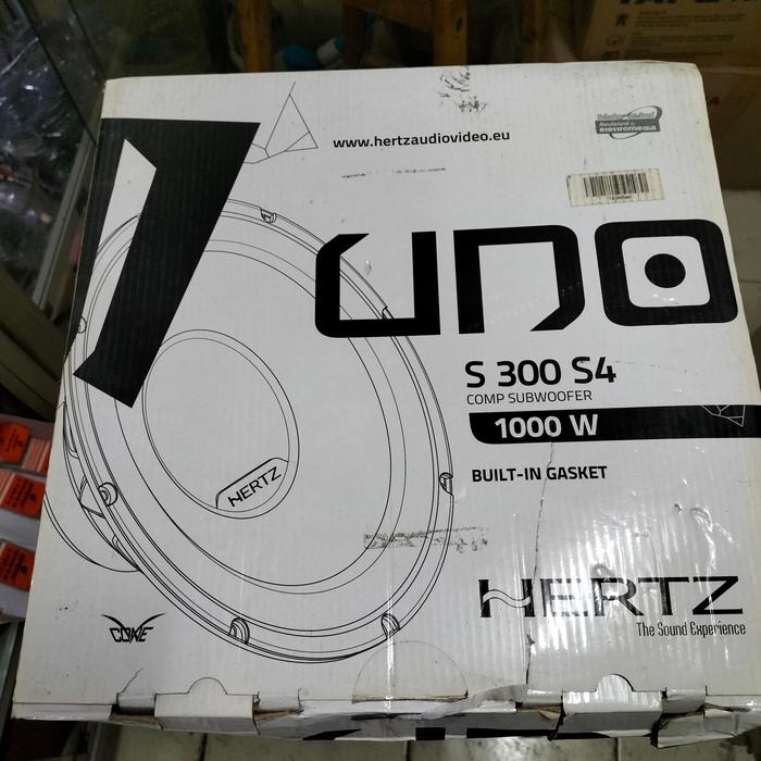 Jual subwoofer 12 inch hertz s 300 S4 uno 1000w - Jakarta Pusat - twinscaraudio | Tokopedia