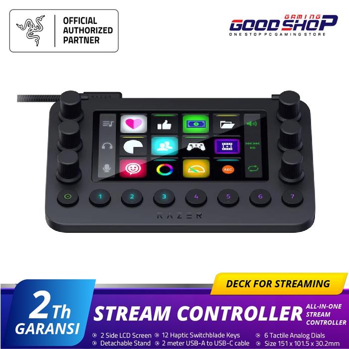 Jual Razer Stream Controller - Deck For Streaming - Jakarta Pusat ...
