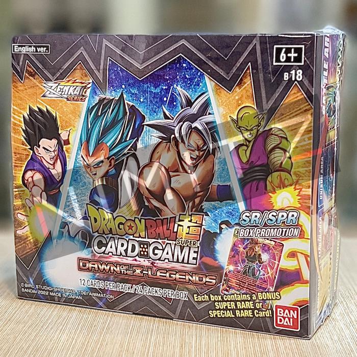 Jual DRAGON BALL SUPER CARD GAME Dawn of the Z-Legends Booster Box [BT18] - Jakarta Utara ...