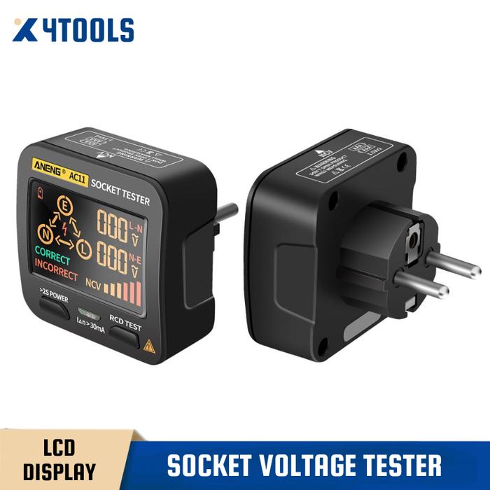 Jual Socket Tester Alat Tes Colokan Listrik Soket Stop Kontak Digital ...