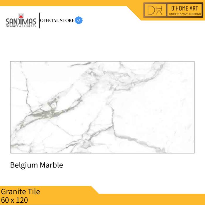 Jual GRANIT DINDING - GRANIT LANTAI SANDIMAS BELGIUM MARBLE 60 X 120CM ...