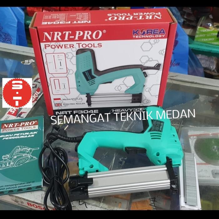 Jual F304E NAILER GUN STAPLES LISTRIK NAILER F32 F30 422J 422 J NRT PRO - Kota Medan - Semangat ...