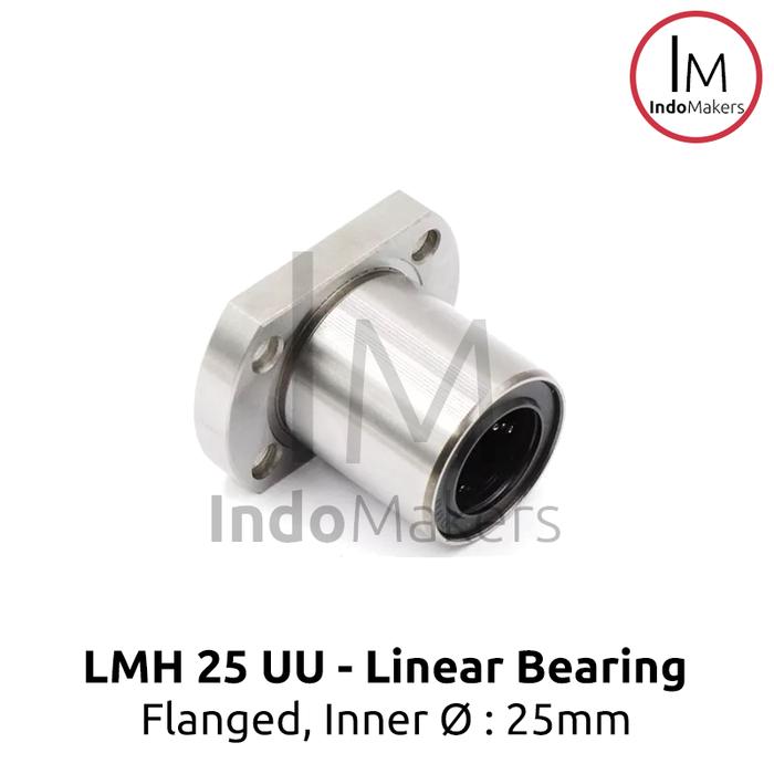 Jual LMH25UU / LMH 25 UU Linear Motion Flange Bearing - Kota Tangerang - IndoMakers | Tokopedia