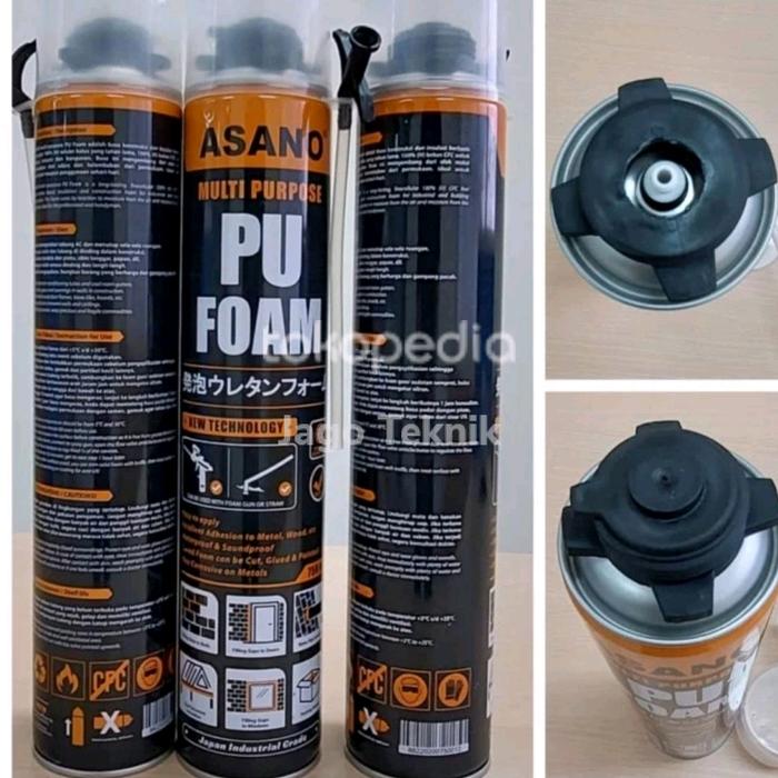Jual Asano PU Foam 750 ml Japan Technology Sealant Peredam Panas dan Suara - Kota Surabaya ...