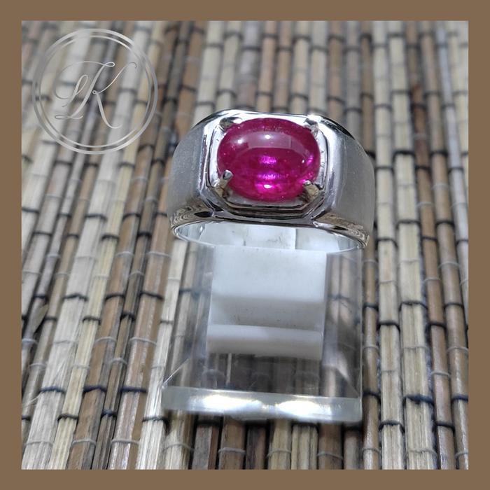 Jual CUSTOM CINCIN PERAK PRIA HANDMADE UNTUK IKAT BATU ALAM DAN BATU ...