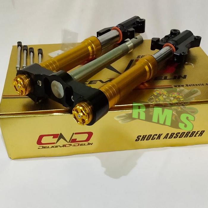 Jual SHOCK DEPAN UP SIDE DOWN USD DELKEVIC HONDA ADV 150 SET SEGITIGA ...