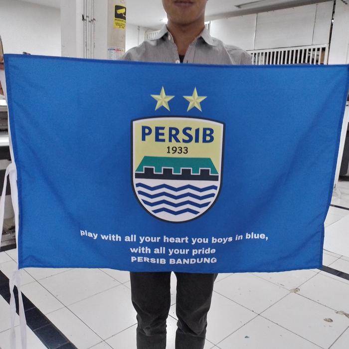Jual bendera custom printing sublim bahan kain club motor sepak bola ...