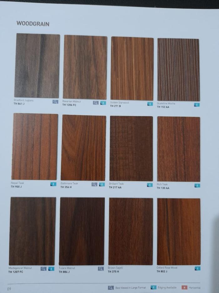 Jual Table Top / Daun meja Custom HPL - 120 x 60 cm - Kota Bandung ...