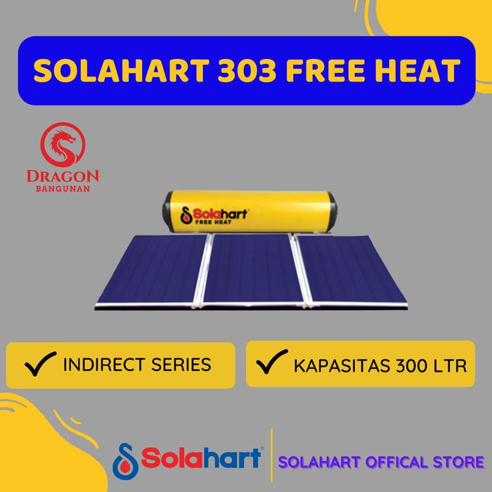 Jual Solahart 303 BT Free Heat - Solar Water Heater 300 Liter - Kota ...