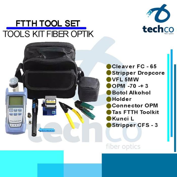 Jual toolkit set fiber optik ftth - Jakarta Barat - Tech co | Tokopedia