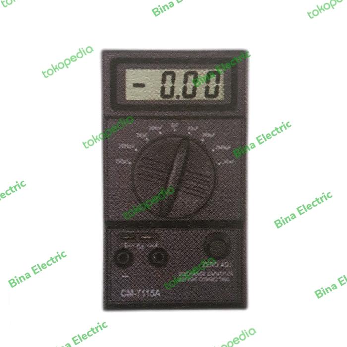 Jual Capasitor Tester DV CM 7115A / Tester Kapasitor DV CM7115A ...
