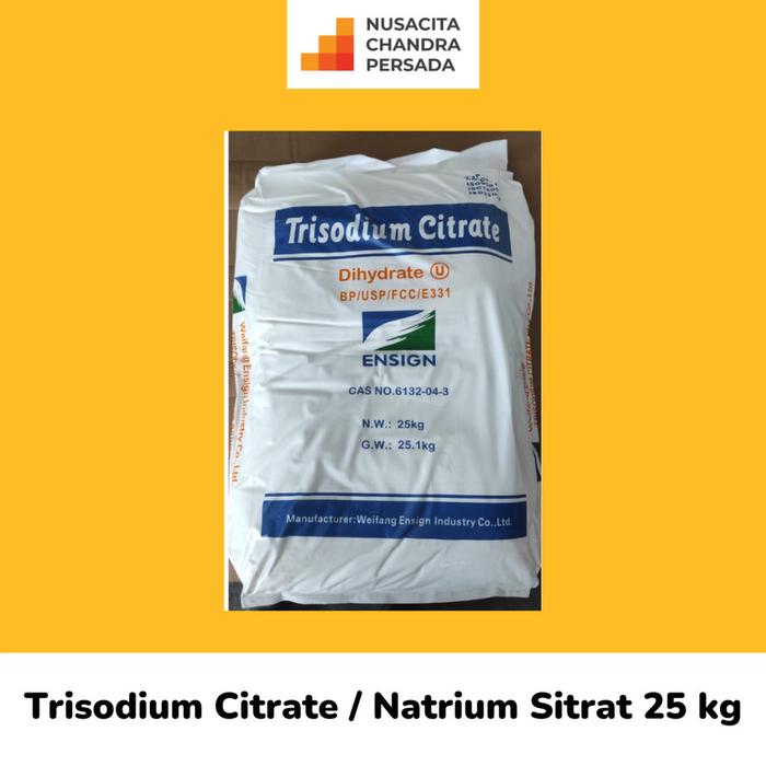 Jual Trisodium Citrate / Sodium Citrate / Natrium Sitrat 25 kg ...